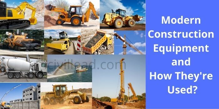 12 Types of Construction Equipment and How They're Used - Civil Lead